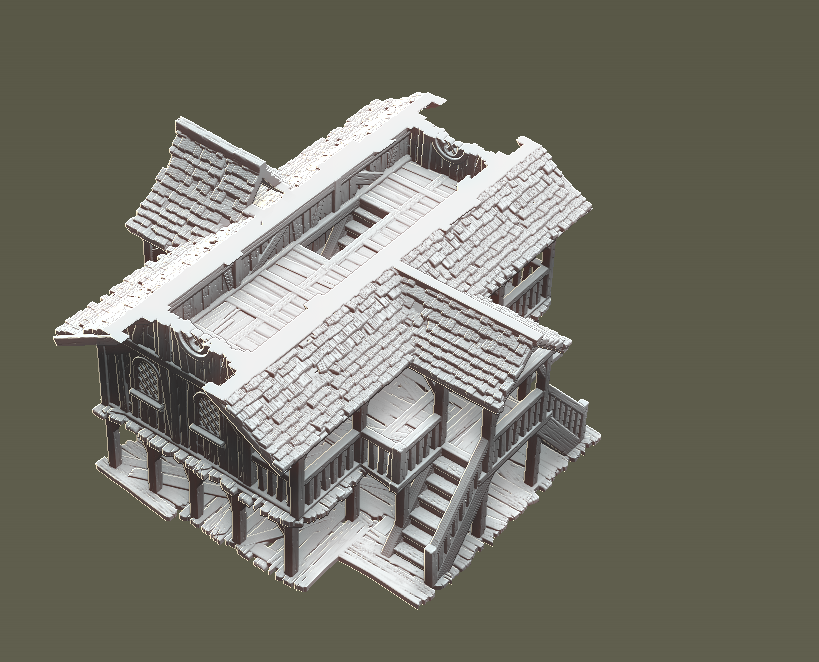 WOPFV01 - World of Pratheron: Fishing Village - Fishing Guild - 28mm ...