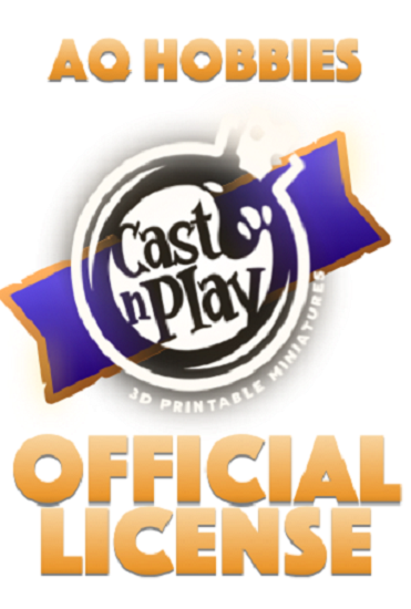 CastnPlay #872c Vampire Castle Bases (4 Bases) - 25mm| AQ Hobbies