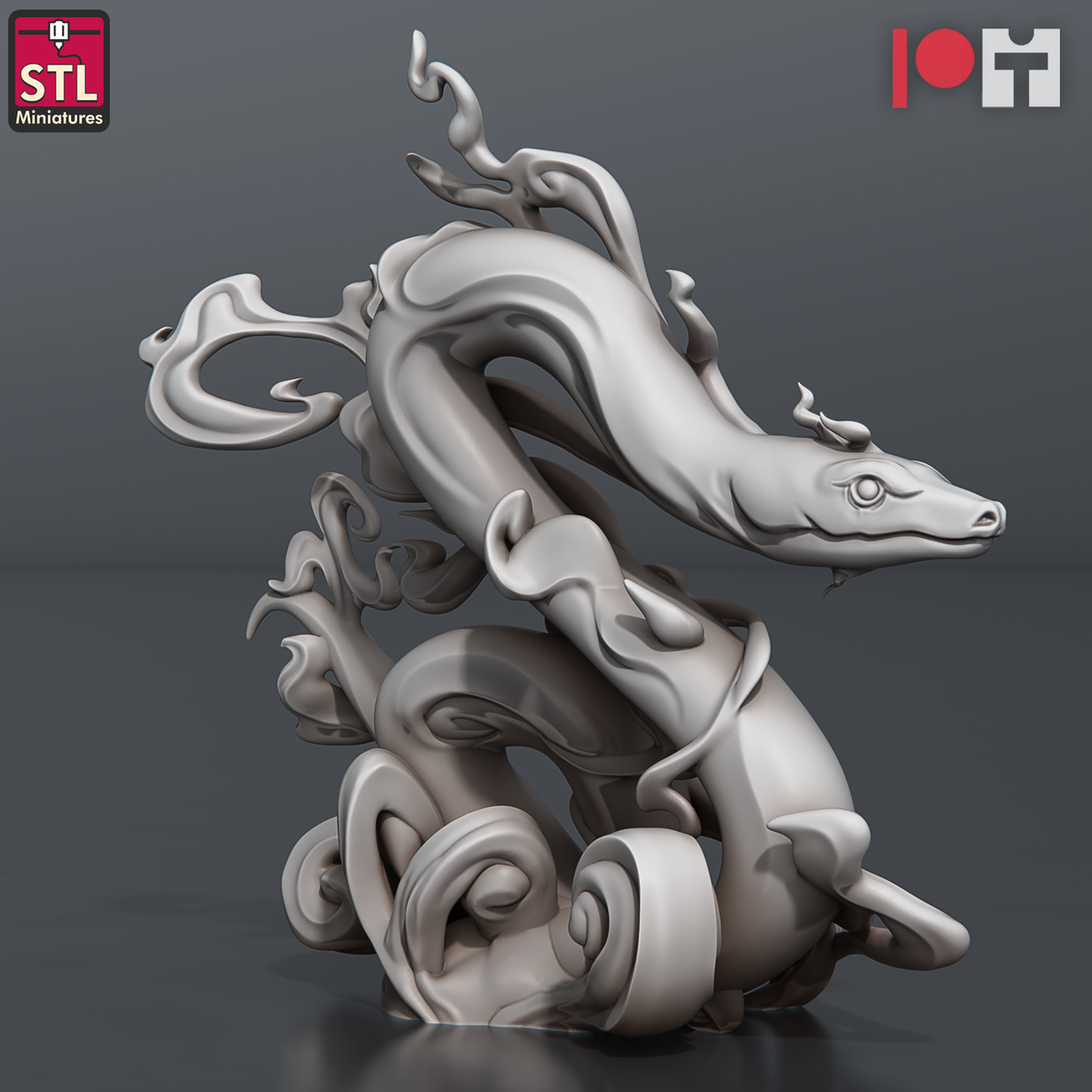 STL-036d Vapour Snakes Set - 32mm - December 2023| AQ Hobbies