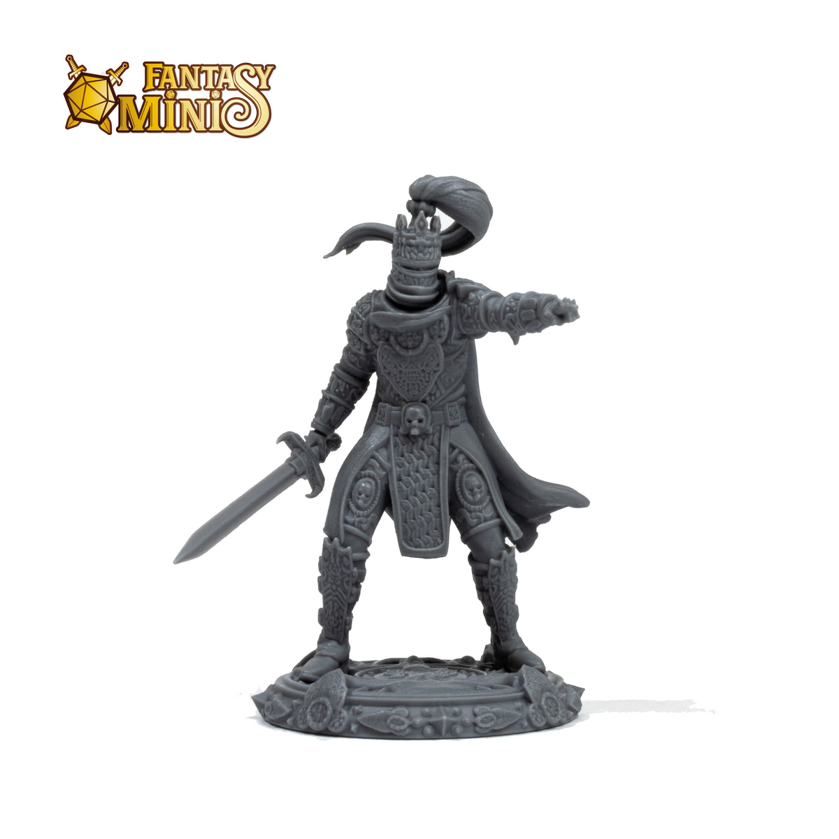 Fantasy Minis - FM17 - Lord Soth Dragonlance 28mm| AQ Hobbies