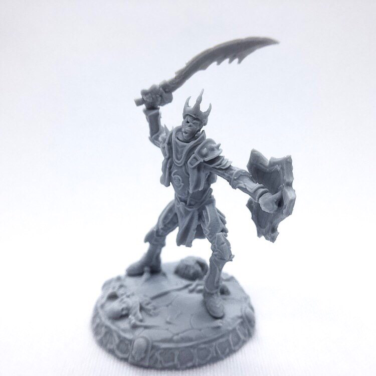 Fantasy Minis - FM07 - Undead Knight 28mm| AQ Hobbies
