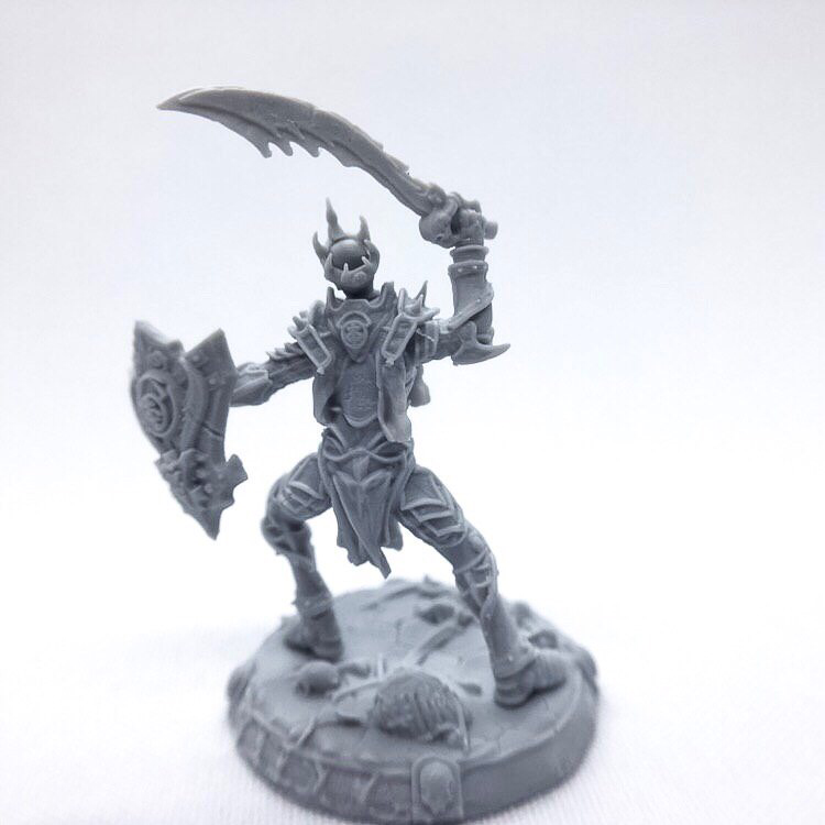 Fantasy Minis - FM07 - Undead Knight 28mm| AQ Hobbies