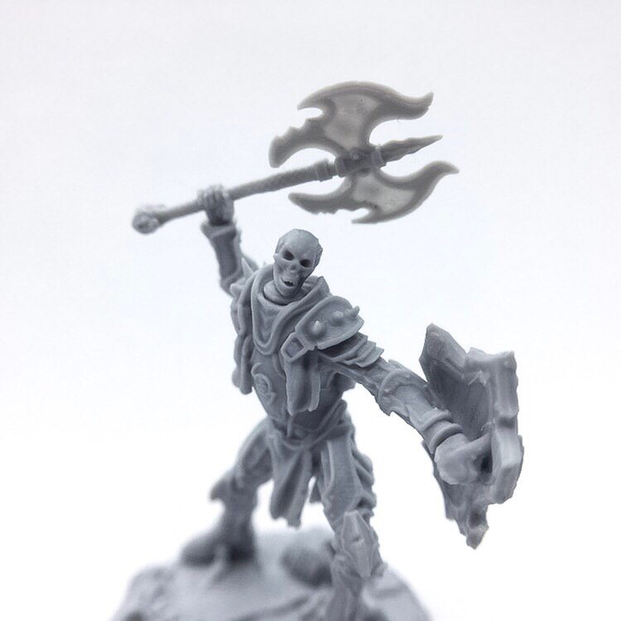 Fantasy Minis - FM07 - Undead Knight 28mm| AQ Hobbies