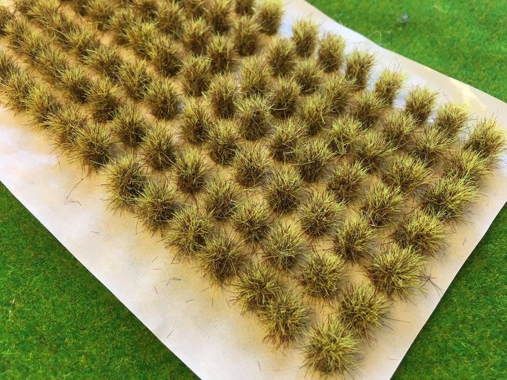 Serious-Play - Yellow Brown Standard Static Grass Tufts| AQ Hobbies