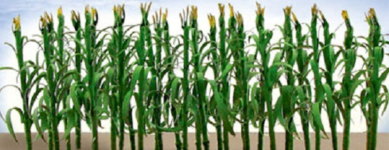 JTT Scenery Products 95553 - O Scale - Corn Stalks 2" 28/pk| AQ Hobbies